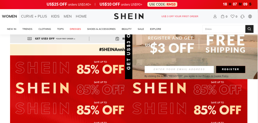 Which one has greater influence:AliExpress,TEMU,SHEIN,TIKTOK or Amazon ...