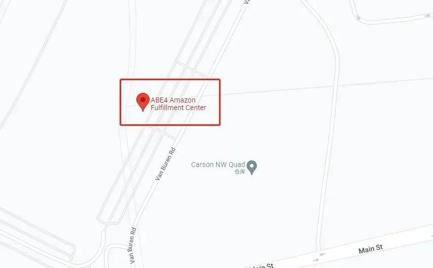 U.S. East Coast Amazon FBA Warehouse Locations