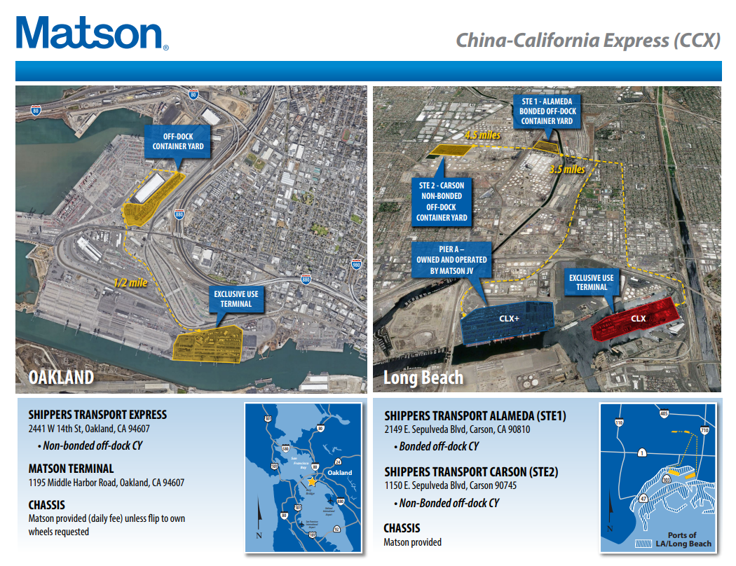 A Guide to Matson Service for CLX, CLX+, CCX - STU Logistics